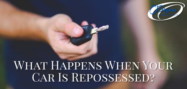 What Happens When Your Car Is Repossessed? | O'Bryan Law Offices